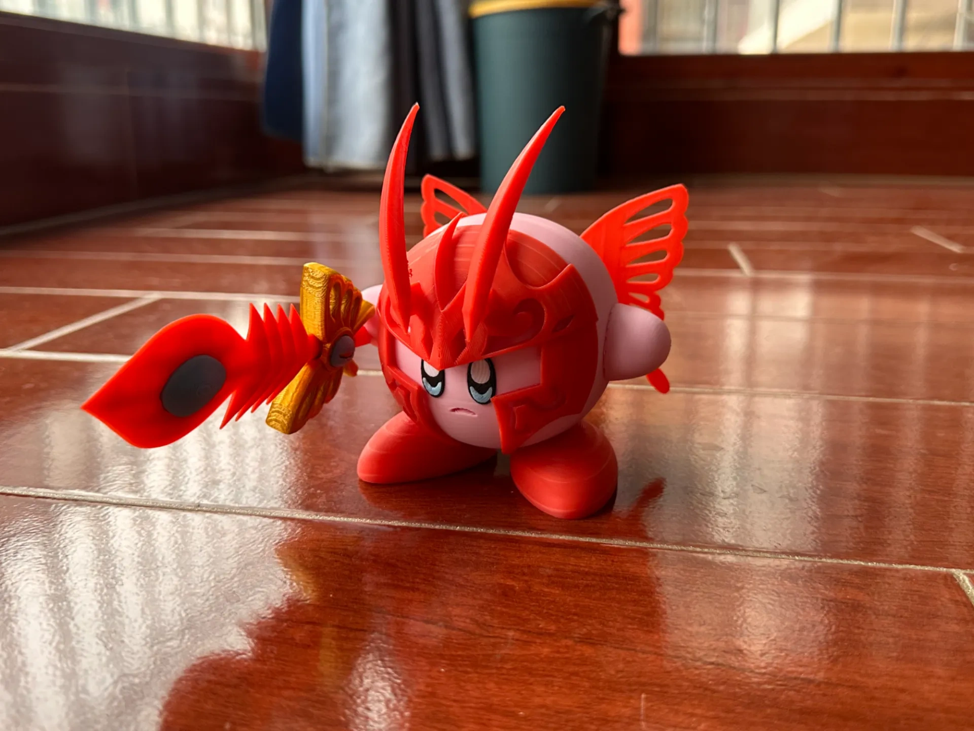 Kirby Star Allies - Sword Form - Dark Meta Knight Sword - AMS/Glue Free ...