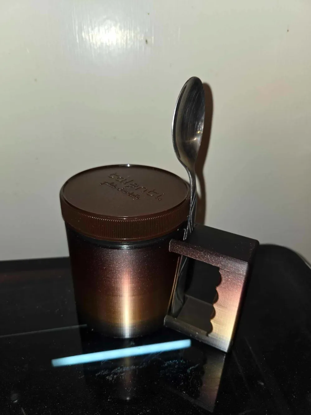 Talenti ice cream container holder by johnsrestoandfab - MakerWorld