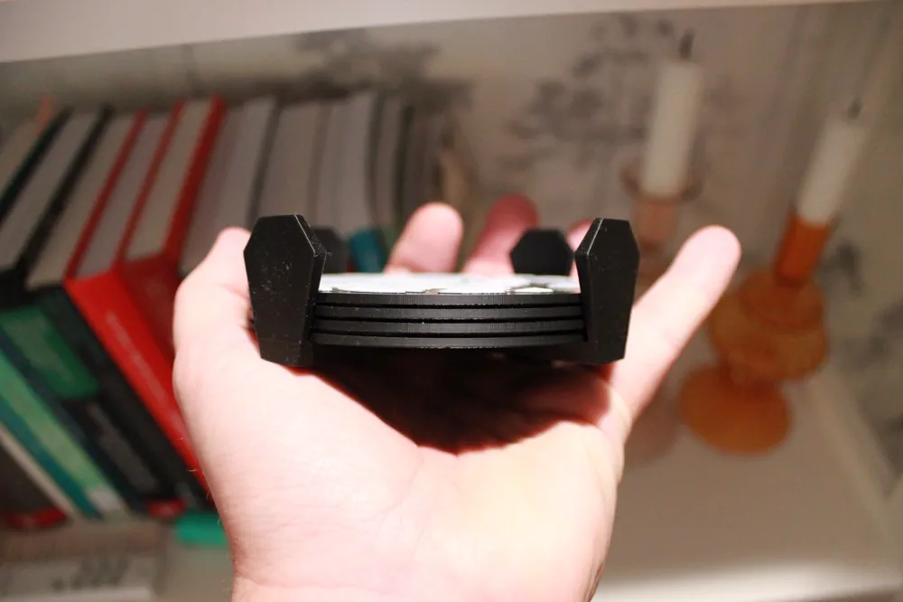 Jack Skellington Coaster | Halloween | TWO colors by Schelin MakerWorld ...