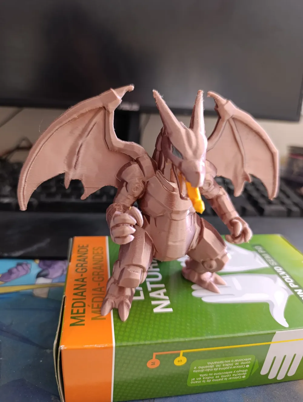 Charizard Mecha type - Armored - Pokémon - Free 3D Print Model - MakerWorld