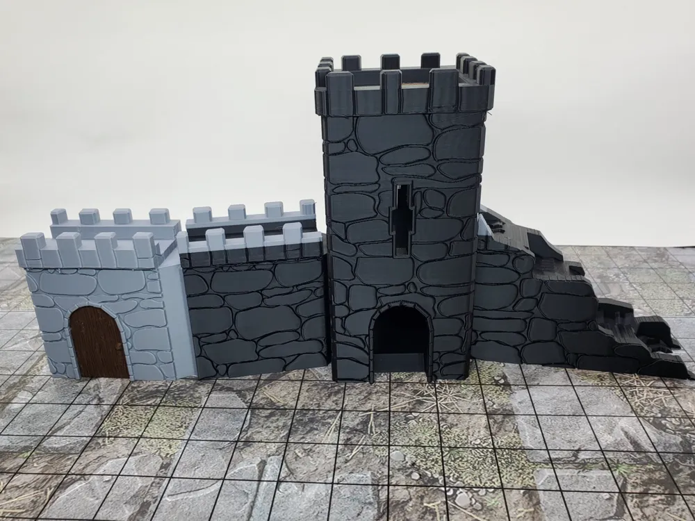 Super Modular Castle Walls(10 Different Parts!) by Kevin989niveK ...
