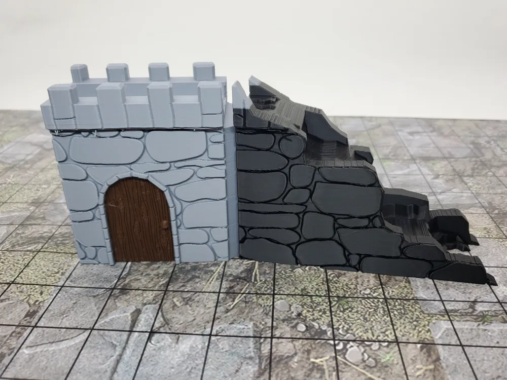 Super Modular Castle Walls(10 Different Parts!) by Kevin989niveK ...