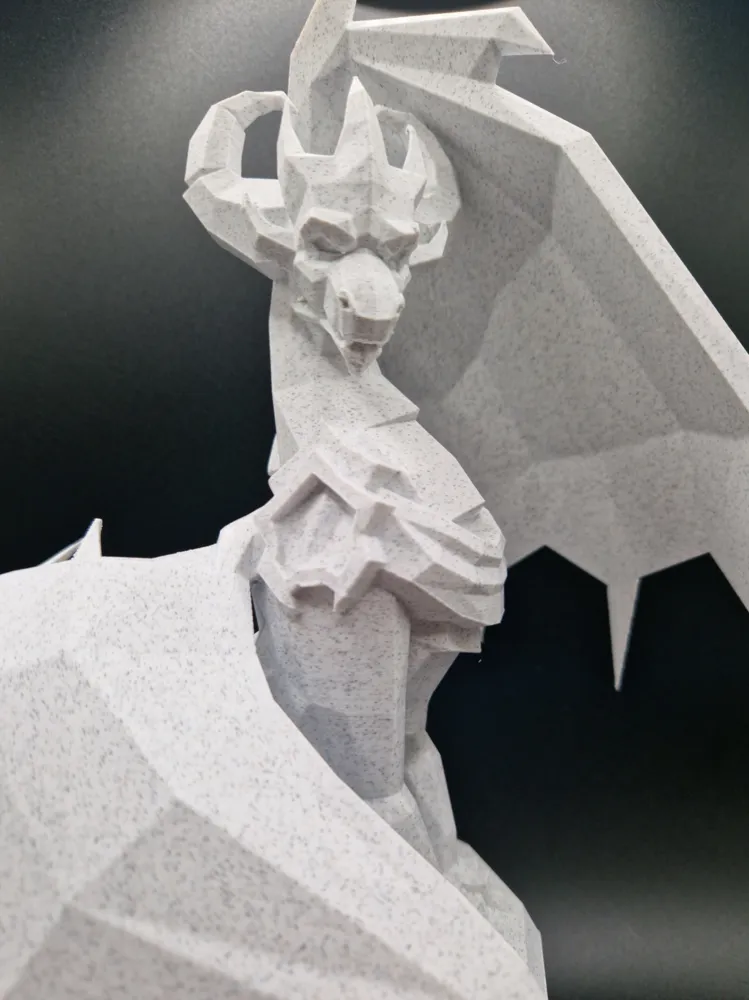 Dragon Statue - Malefor, the Dark Master - Free 3D Print Model - MakerWorld