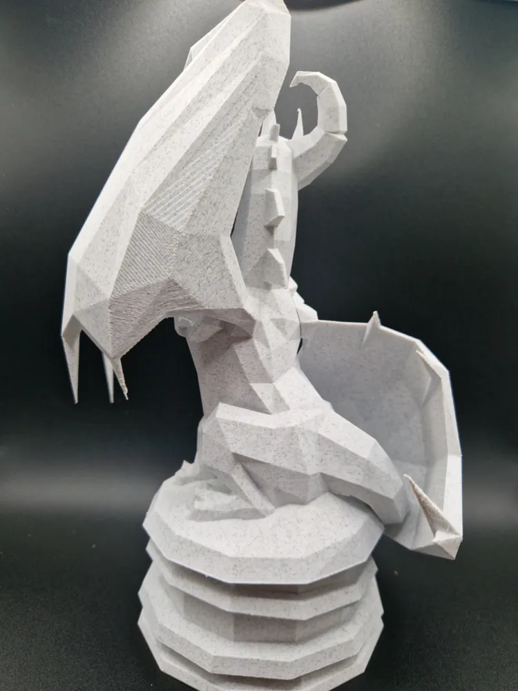Dragon Statue - Malefor, the Dark Master - Free 3D Print Model - MakerWorld