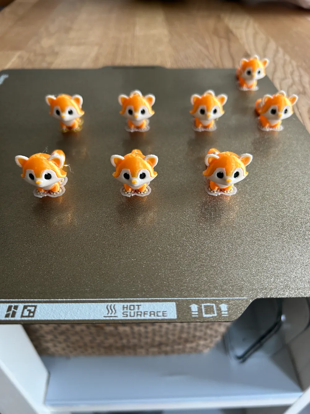 Red Panda / Fox fantasy creature + keychain - Free 3D Print Model ...