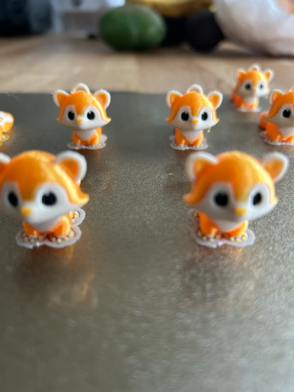 Red Panda / Fox fantasy creature + keychain - Free 3D Print Model ...