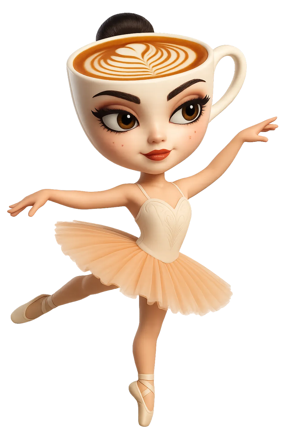 Ballerina Cappuccina by P.A_Studio_3D MakerWorld: Download Free 3D Models