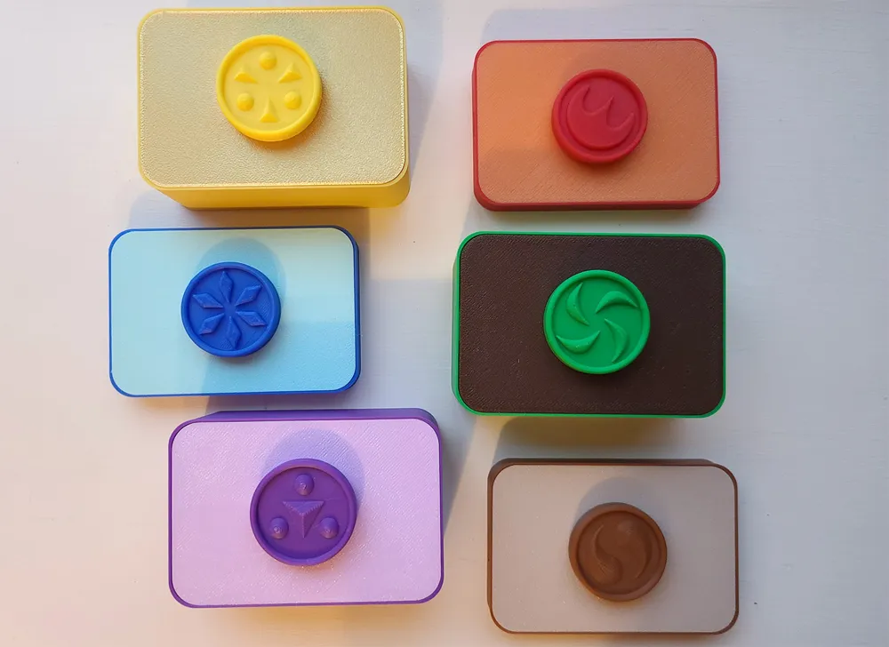 Zelda Sage Medallion Mechanical Gift Card/Item Box - Free 3D Print ...