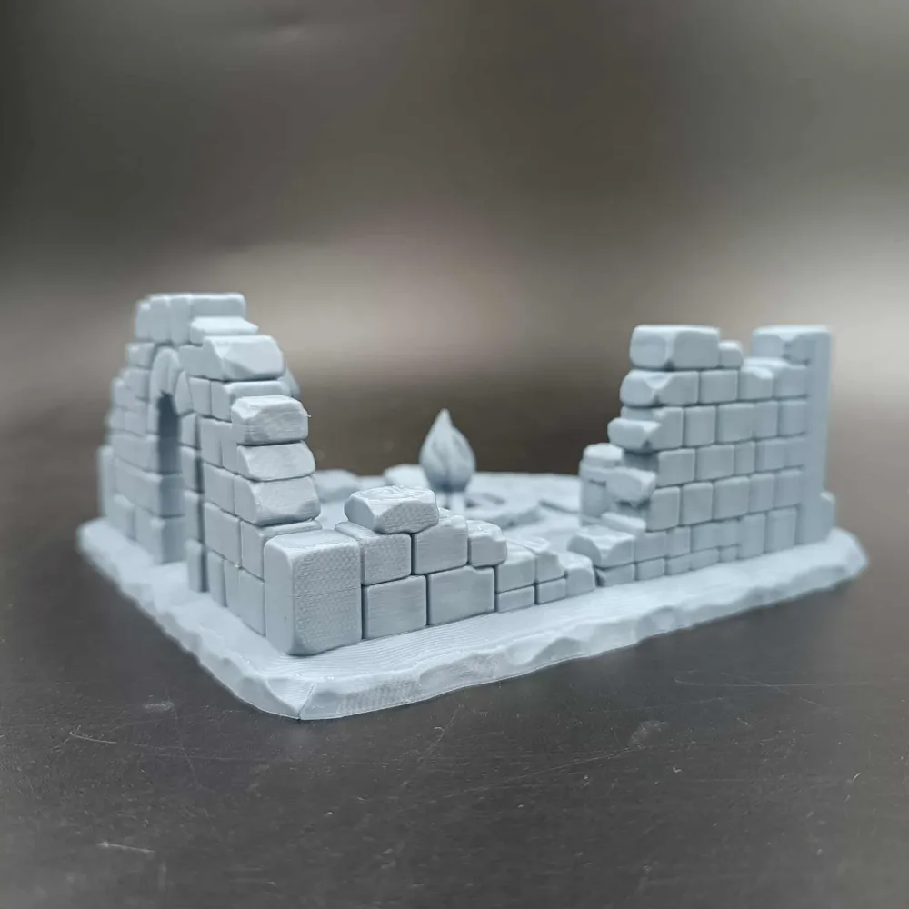 DnD Ruins Scenery - Campsite - RPG Fantasy TTRPG by drakeforge3d ...