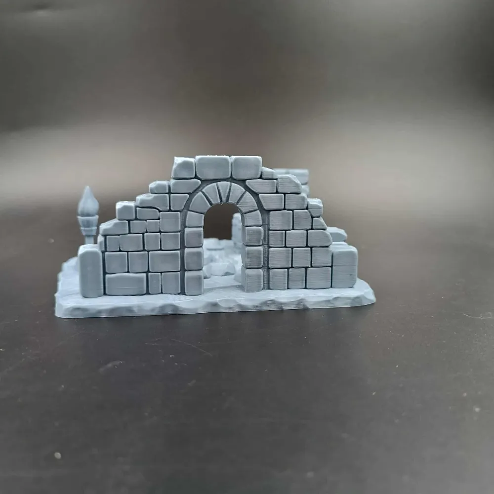 DnD Ruins Scenery - Campsite - RPG Fantasy TTRPG by drakeforge3d ...