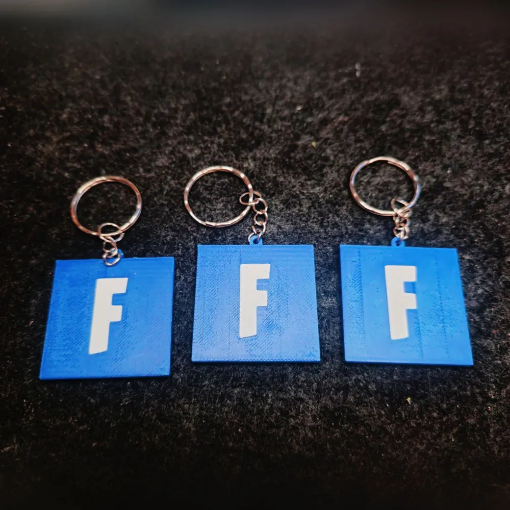 fortnite logo keychain by wister - MakerWorld