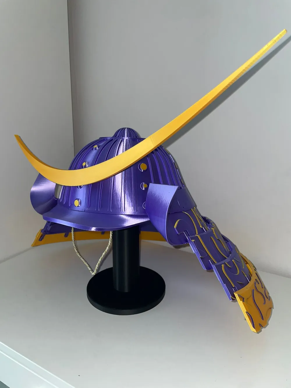 Samurai Helmet - Date Masamune - 1:1 - Free 3D Print Model - MakerWorld