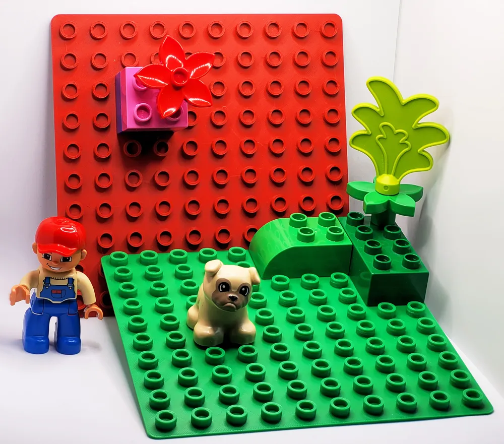Bricks DUPLO Plate by H2Jack ConceptsMakerWorld: Download Free 3D Models