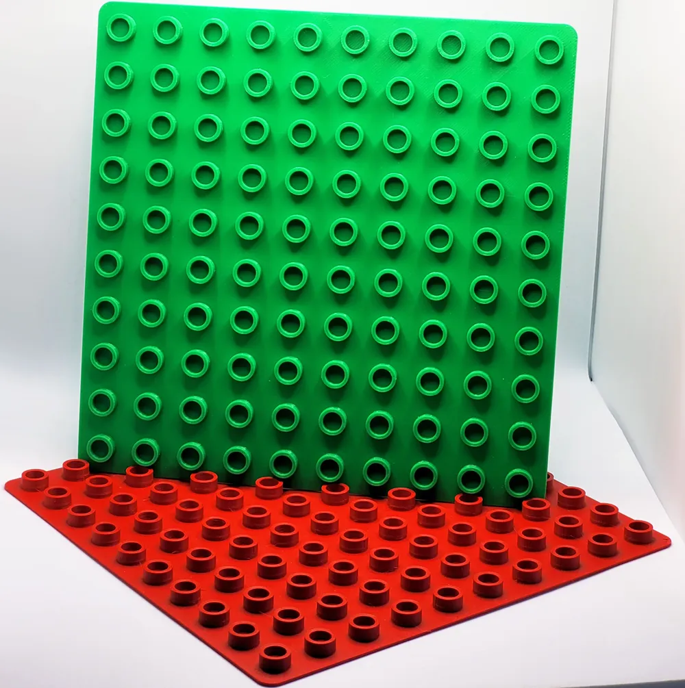 Bricks DUPLO Plate by H2Jack ConceptsMakerWorld: Download Free 3D Models