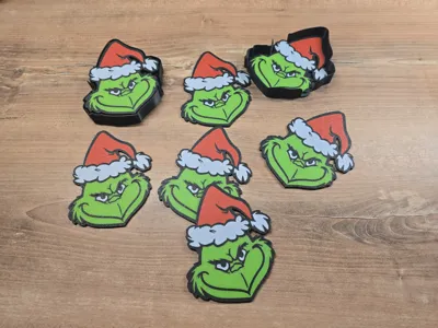 Coaster Grinch by Neggan MakerWorld: Download Free 3D Models