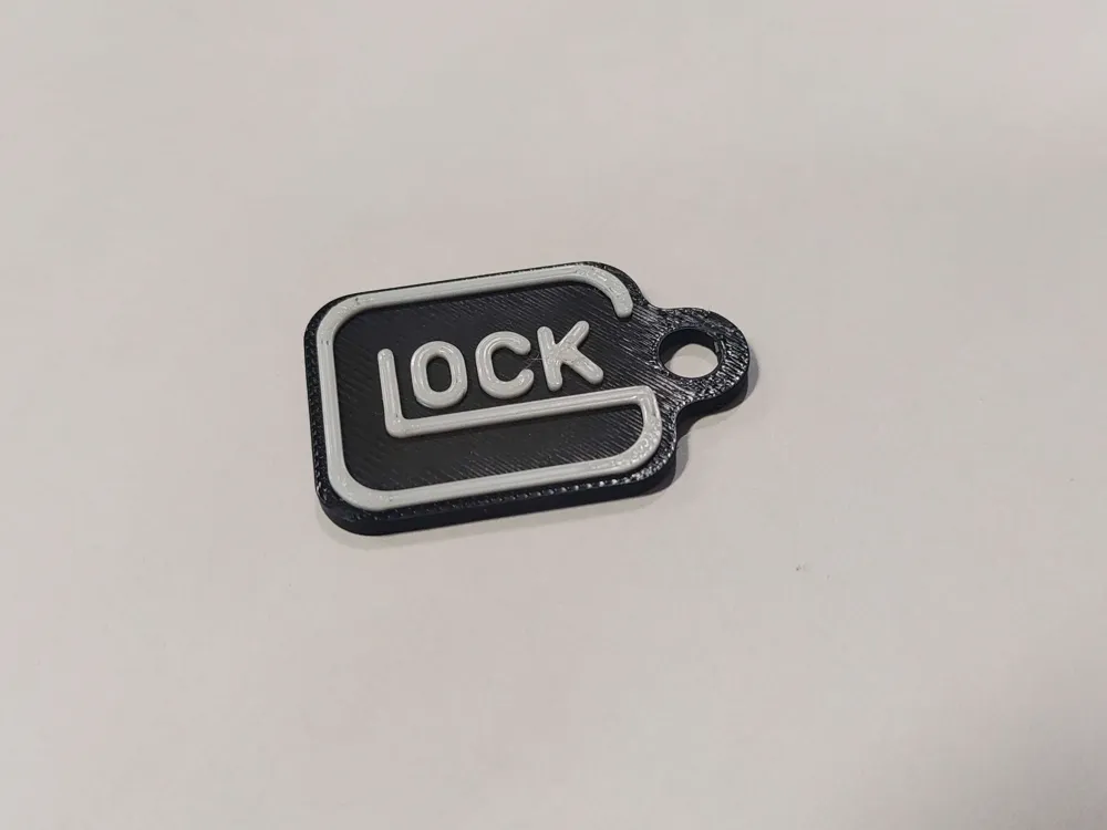 Glock Keychain by lindenaho - MakerWorld