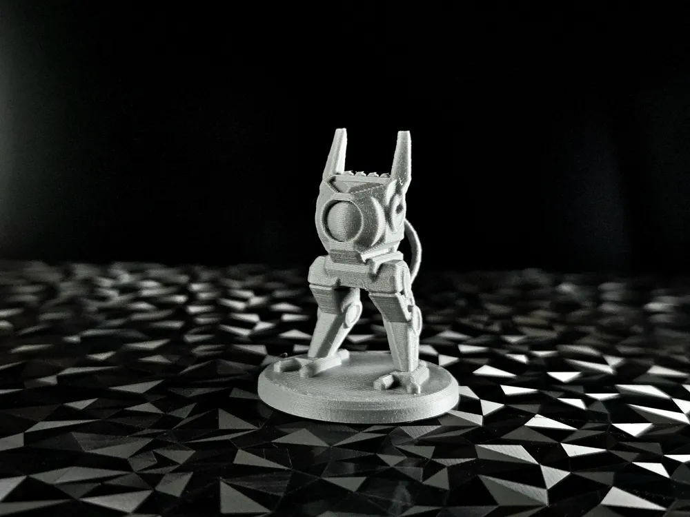 CG-7 | Support-Free FDM Mecha miniatures 32/25mm - Free 3D Print Model ...