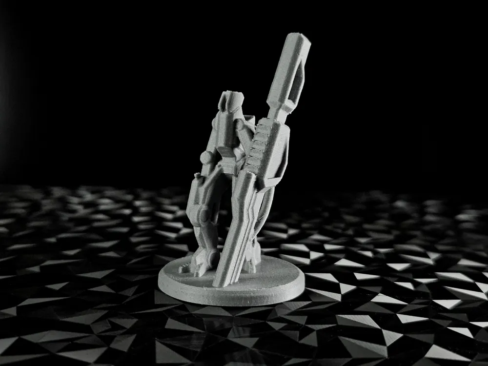 CG-7 | Support-Free FDM Mecha miniatures 32/25mm - Free 3D Print Model ...