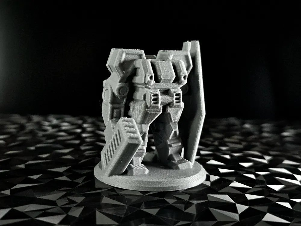 CG-7 | Support-Free FDM Mecha miniatures 32/25mm - Free 3D Print Model ...