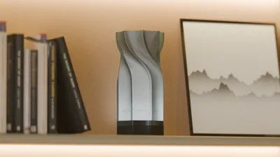 Modern Lamp. Stylish wireless RGB side lamp. by Abstractia Design ...