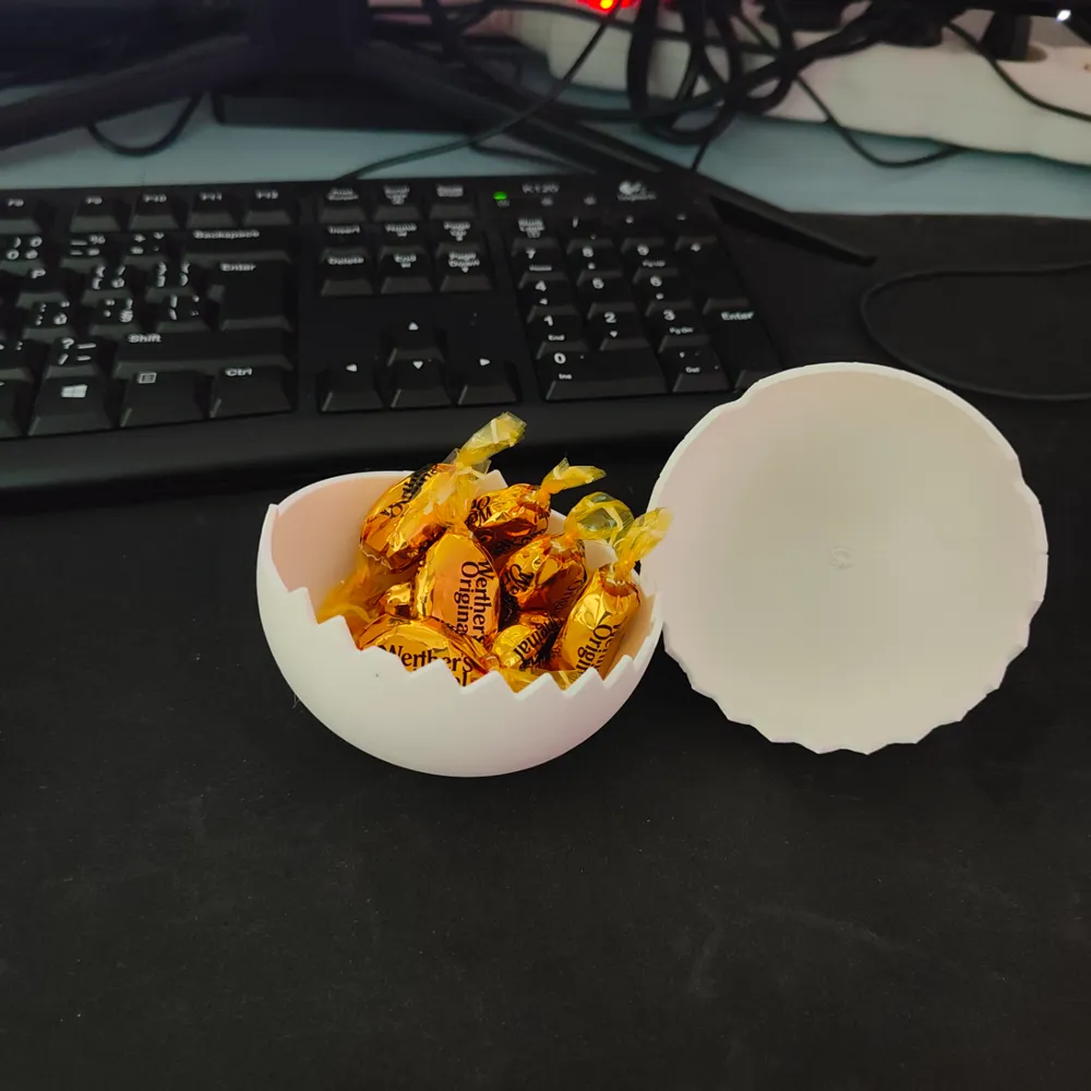 Breakable egg with surprise. by FunPrint - MakerWorld