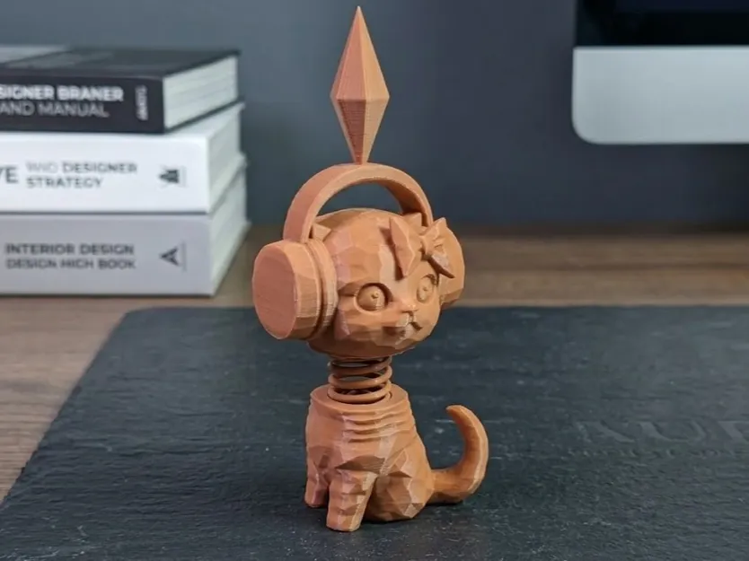 spring cat-sims meme - Free 3D Print Model - MakerWorld