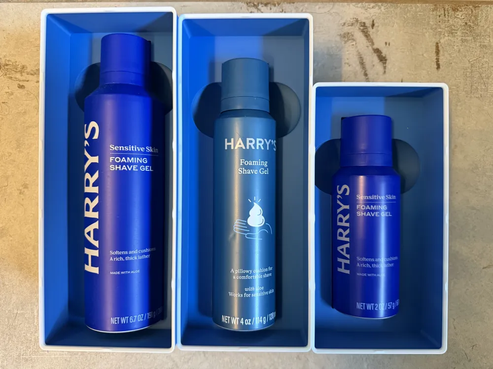 Harry's Foaming Shave Gel - Gridfinity Bins - Free 3D Print Model ...