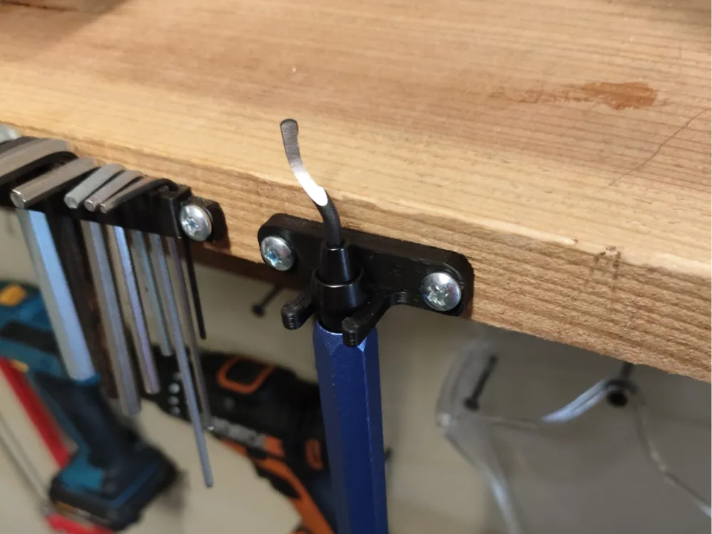 Hand deburrer wall mount by Handyman MakerWorld: Download Free 3D Models
