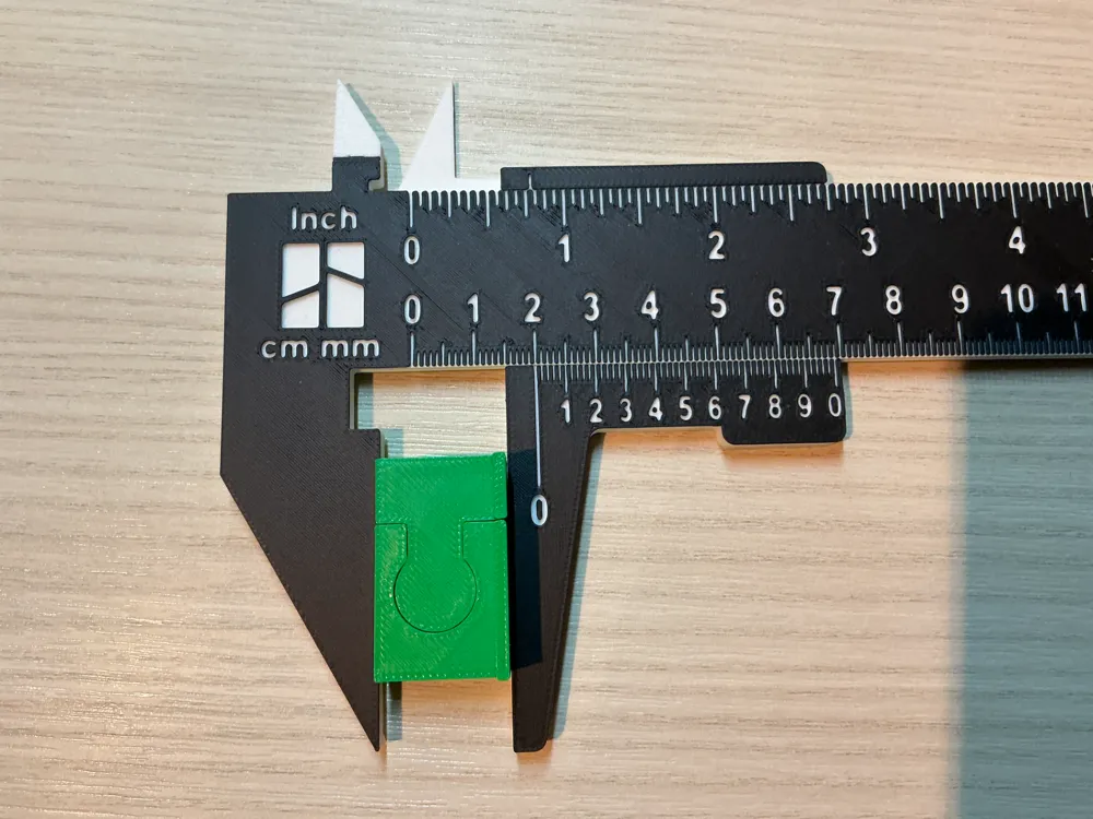 Dual-Unit Metric and Imperial Vernier Caliper - Free 3D Print Model ...
