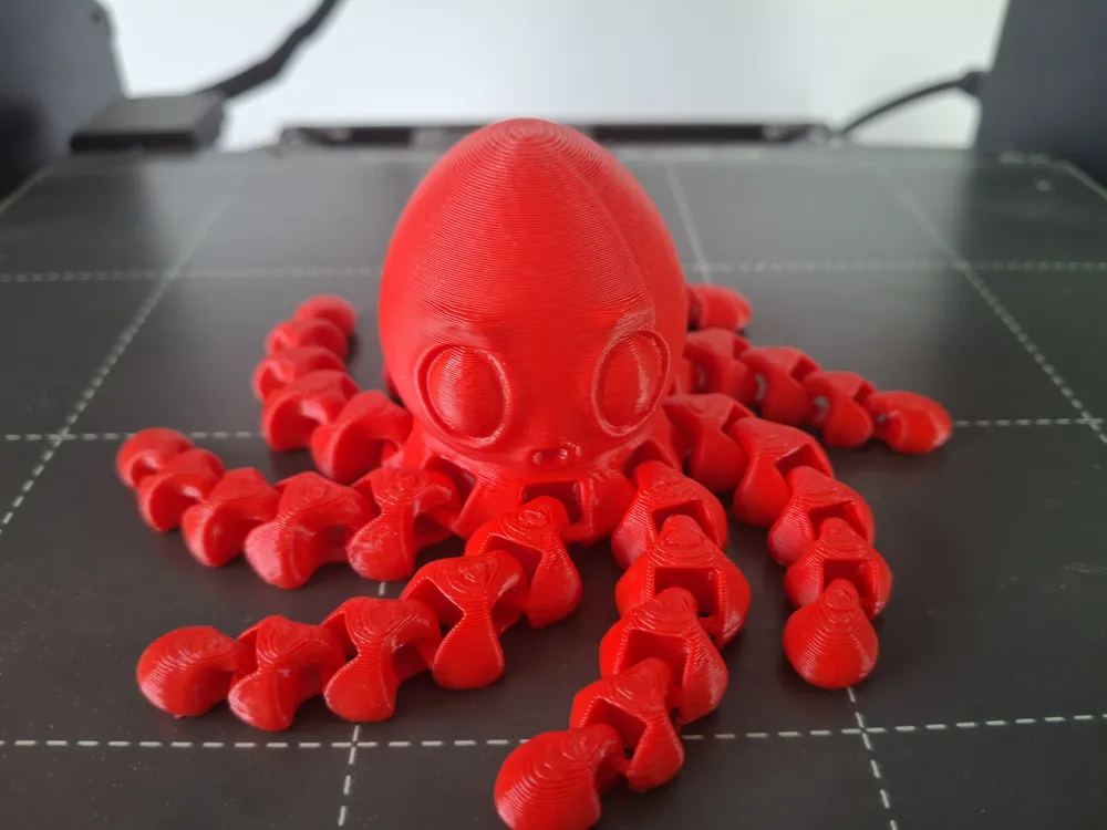 Cute Articulated Octopus - Free 3D Print Model - MakerWorld