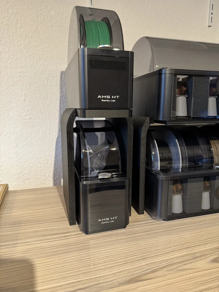 AMS HT Stacking Stand - Free 3D Print Model - MakerWorld