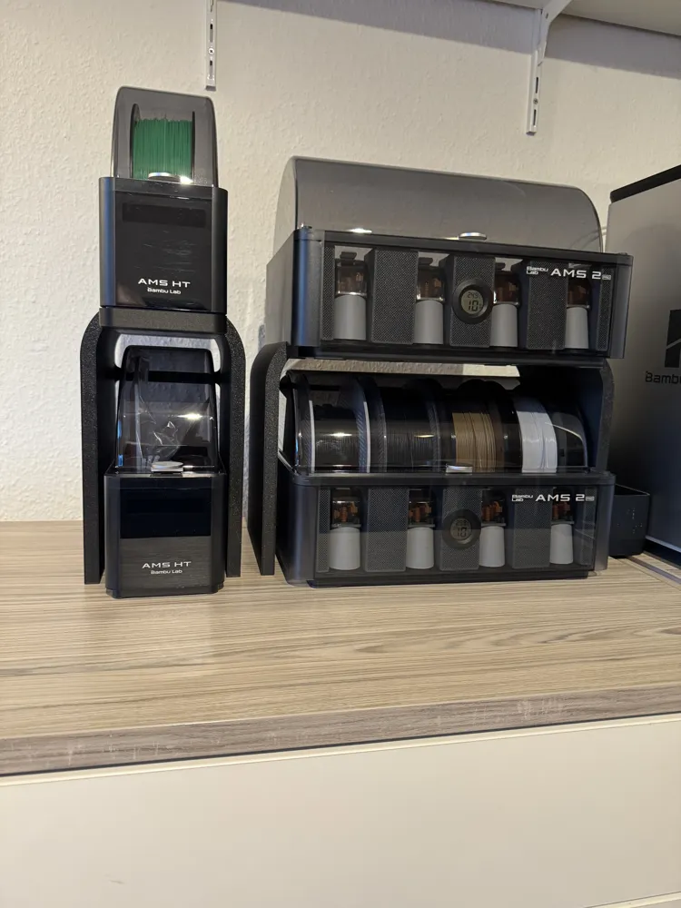 AMS HT Stacking Stand - Free 3D Print Model - MakerWorld