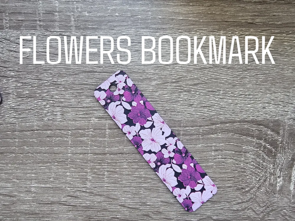 Bookmark - Flowers HUEFORGE by CoNcLuZiOn - MakerWorld