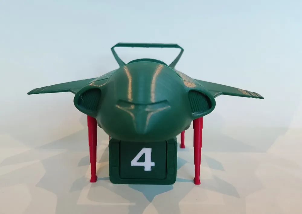 Thunderbird 2 with Thunderbird 4 - Free 3D Print Model - MakerWorld