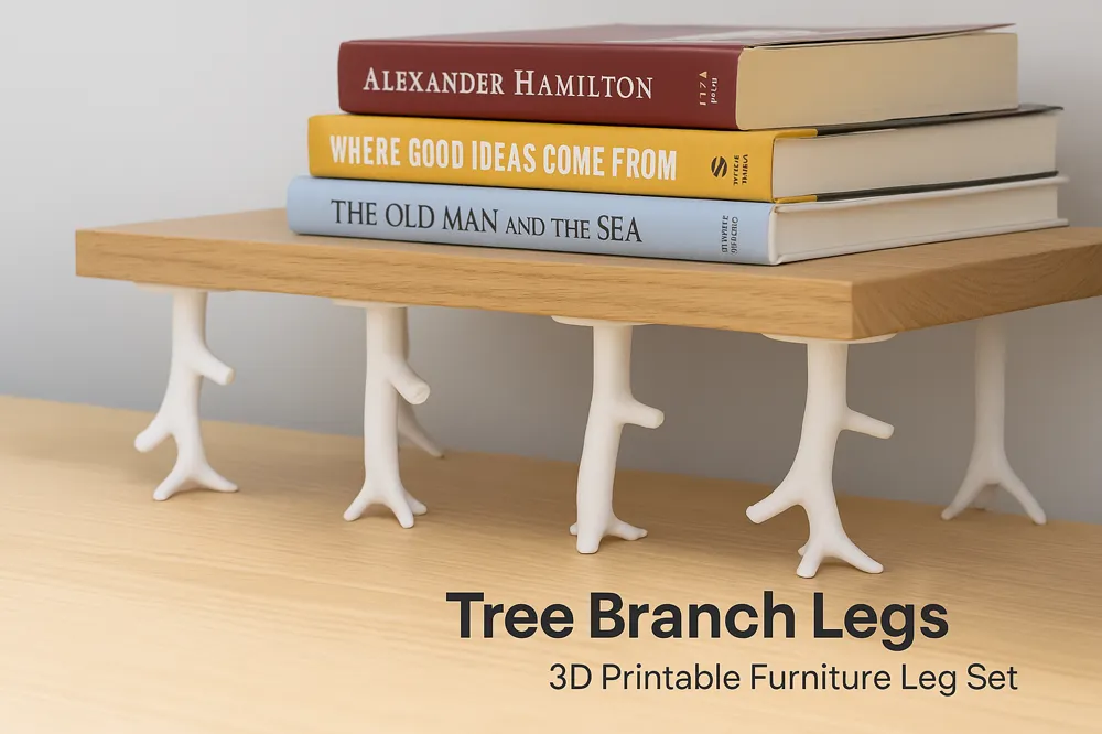 Tree Branch Furniture legs - Nature Inspired - Free 3D Print Model ...