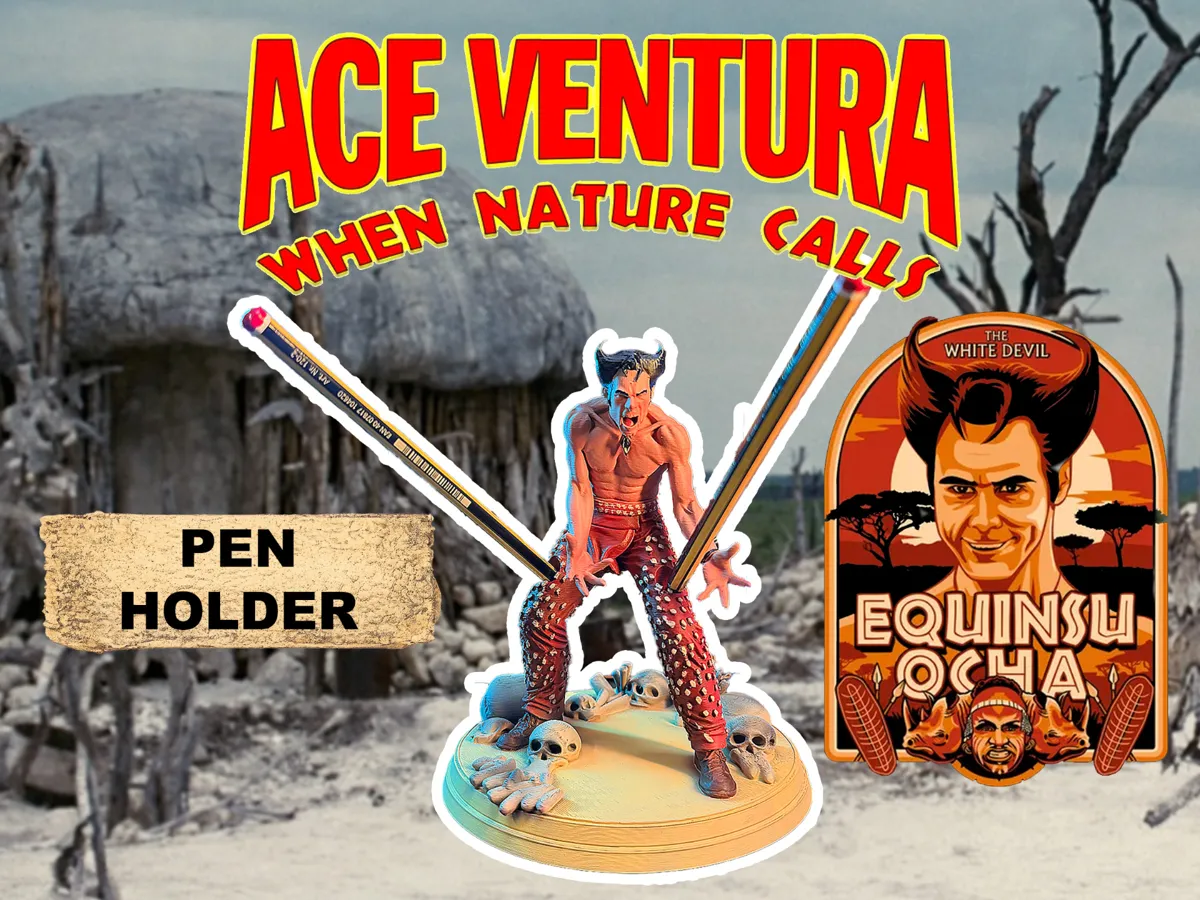 Ace Ventura - Equinsu Ocha - Weißer Teufel – Kostenloses 3D-Druckmodell ...