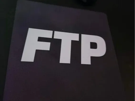 FTP Logo Wall Art - Free 3D Print Model - MakerWorld