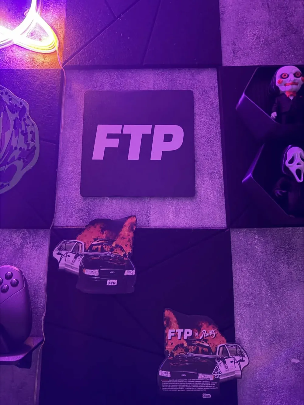 FTP Logo Wall Art - Free 3D Print Model - MakerWorld
