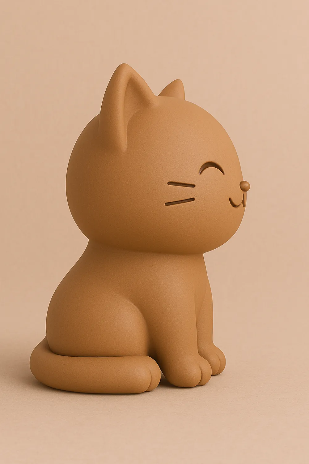 Super Cute Smiling Cat by Jost MakerWorld: Download Free 3D Models