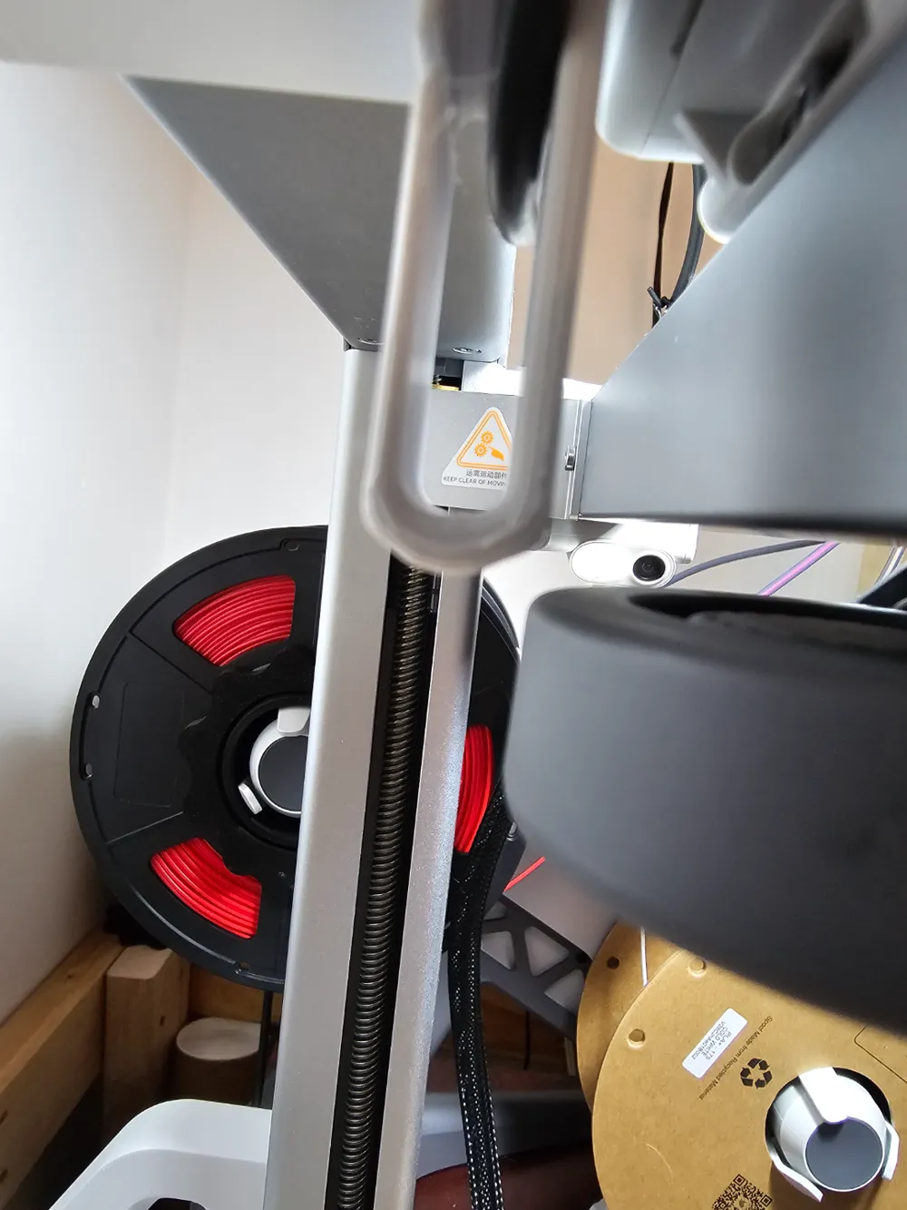 A1 black cable guide, snag prevention UPDATED 1-7-24 - Free 3D Print ...