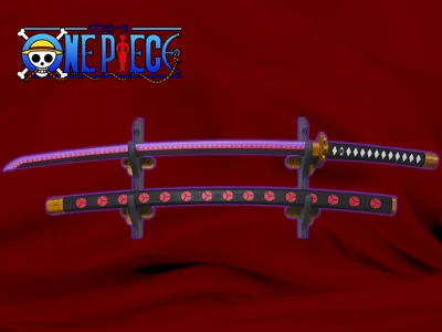 [FullBlade] Roronoa Zoro Black Blade Shusui [V2] by hwch19 MakerWorld: Download Free 3D Models