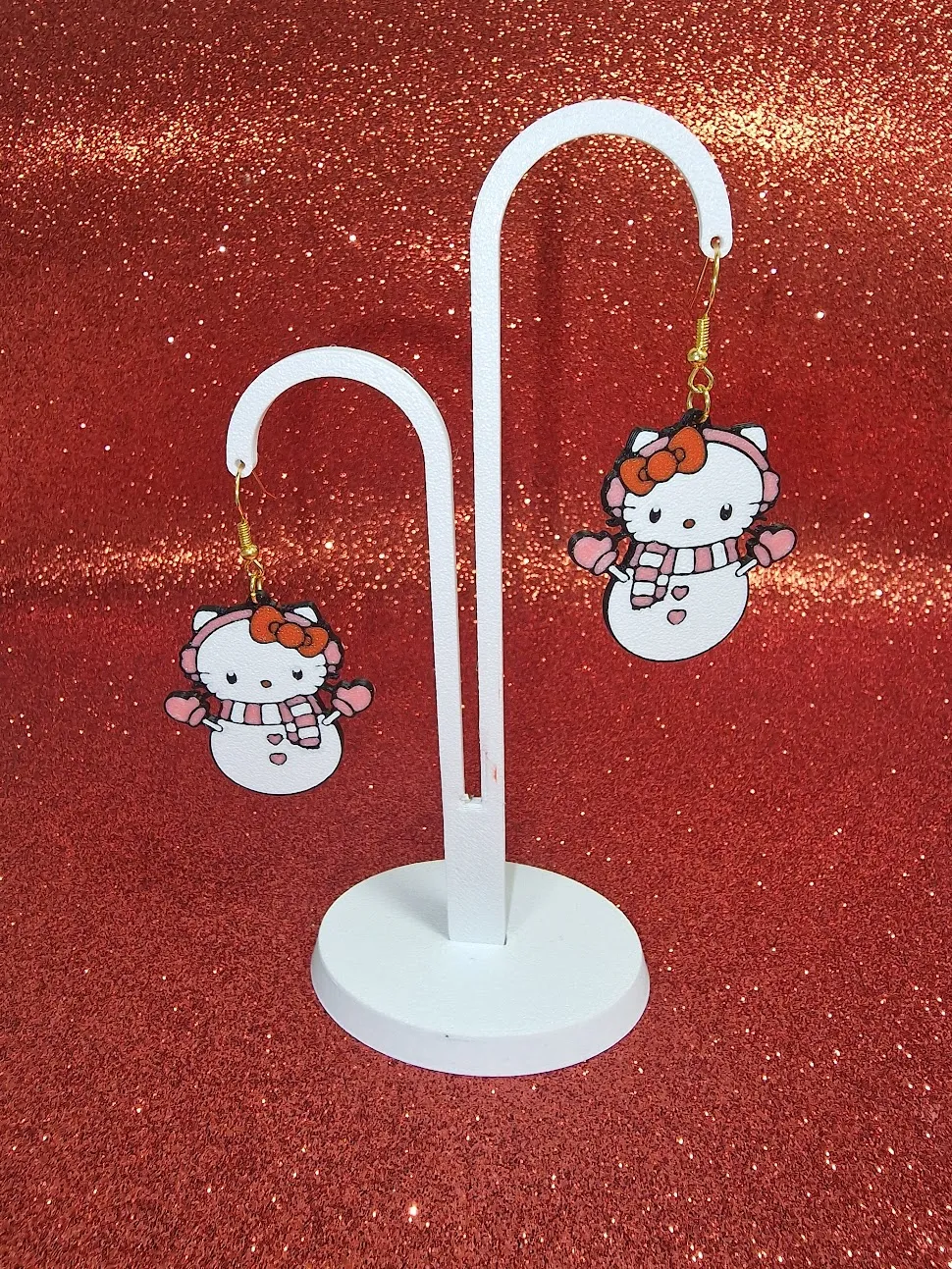 Hello Kitty Snowman by LC3D - MakerWorld