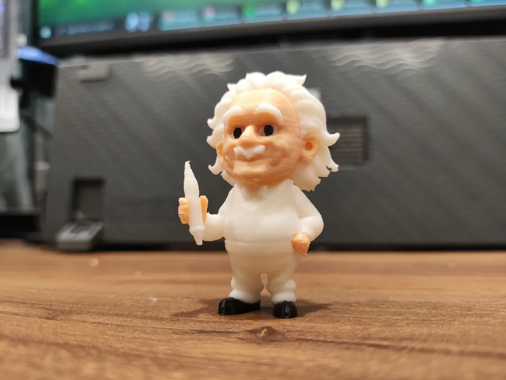 Chibi Einstein by Apizaizai MakerWorld: Download Free 3D Models