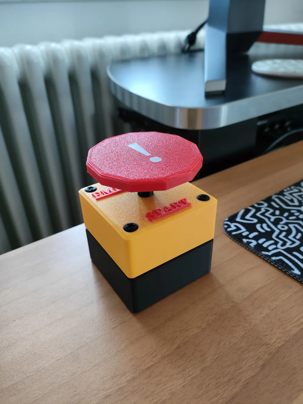 Emergency button to start the computer - Free 3D Print Model - MakerWorld