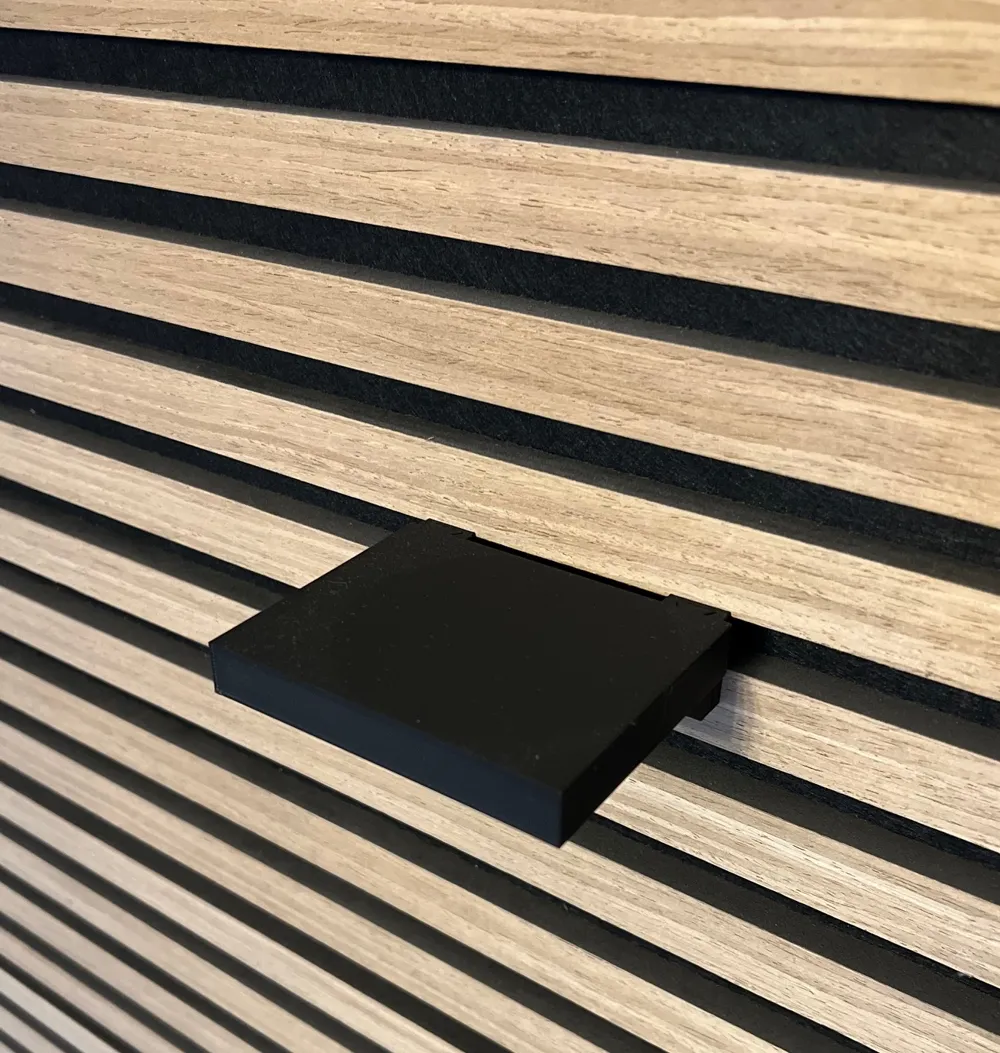 Acoustic Panel Shelf Bauhaus without screws - Free 3D Print Model ...