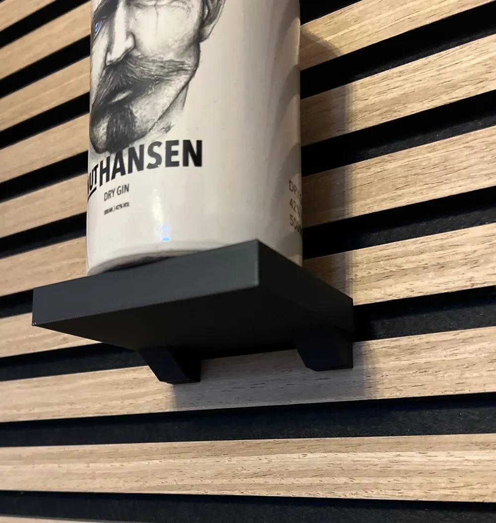 Acoustic Panel Shelf Bauhaus without screws - Free 3D Print Model ...