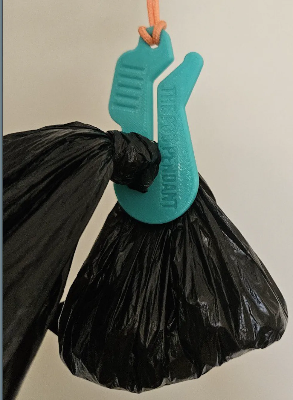 The Poo Pendant - Dog Poop Bag Clip Holder Keying - Free 3D Print Model ...