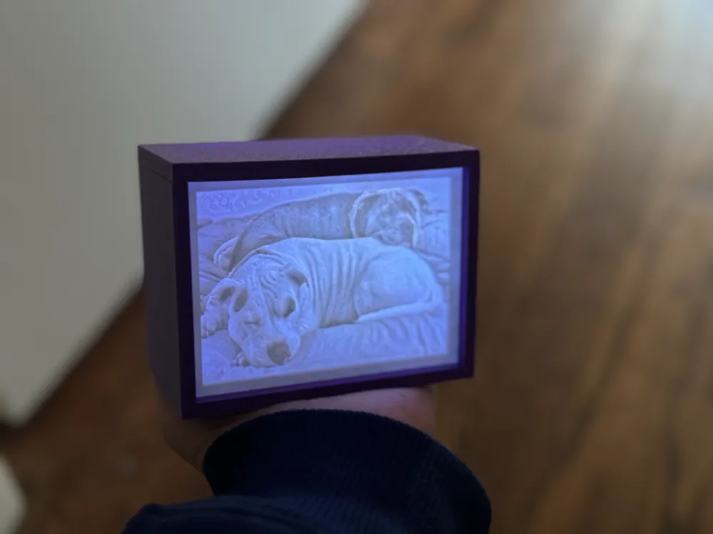 Mini Lithophane box for small spaces by heyitscasie - MakerWorld