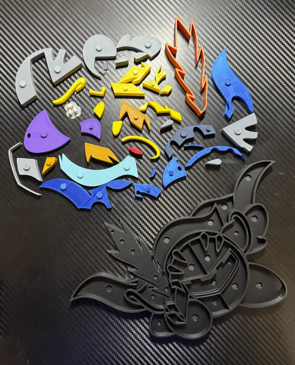 Meta Knight (NO AMS) Wall Art - Free 3D Print Model - MakerWorld