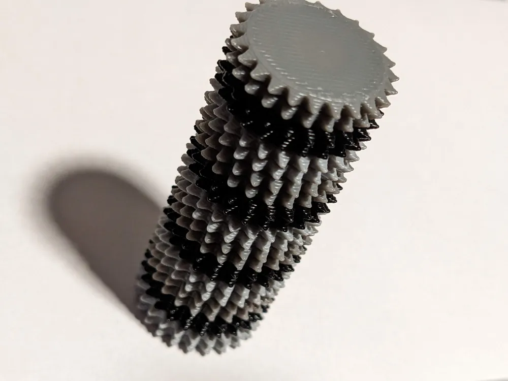 Magnetic Spiky Stim Toy - 8x3 embedded magnets Remixed by MitchRuns ...